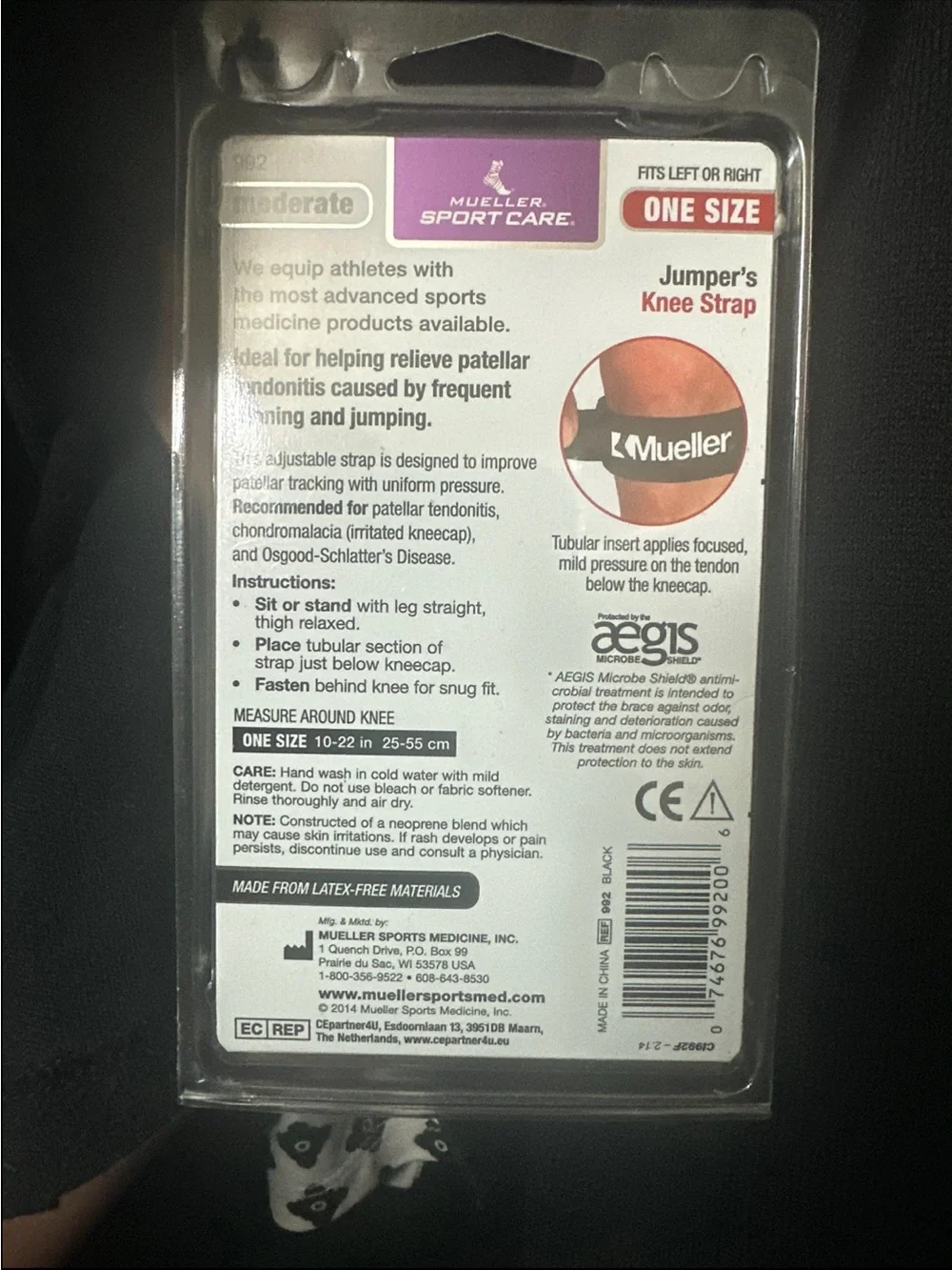 Mueller | Other | Mueller Jumpers Knee Strap Patellar Tendon Support ...